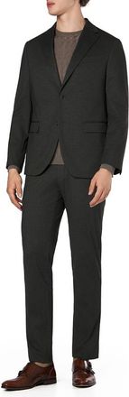 Daniel Hechter Herren Anzug grün Jersey