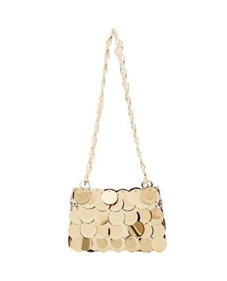Paco Rabanne Hobo Bags - Sparkle Nano Shoulder Bag - Gr. unisize - in Gold - f&uuml;r Damen