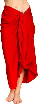 Panasiam Sarong uni red, 250x116cm
