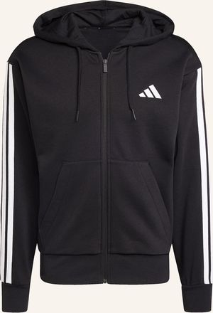 adidas Sweatjacke Essentials 3-Stripes schwarz