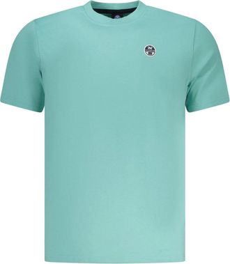 North Sails Homme, Tops, Bleu, Taille: 3XL T-shirt &agrave; manches courtes