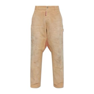 Dsquared2 Pantalon Cargo - Homme - Pantalons - Beige - Taille: 2XL
