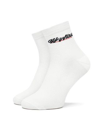 Off-white Lange Socken OWRA018R21KNI Wei&szlig;