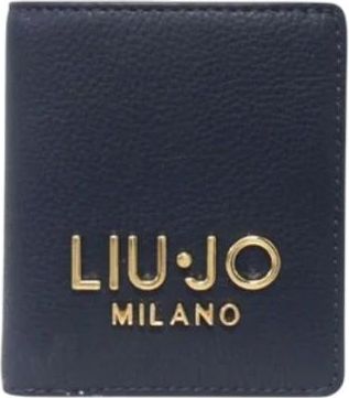 Liu Jo Femme, Accessoires, Bleu, Taille: ONE Size Snap Wallet