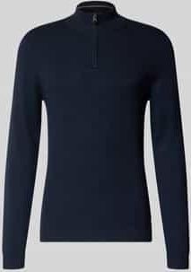 Roy Robson Slim Fit Strickpullover aus Baumwoll-Mix mit Viskose-Anteil