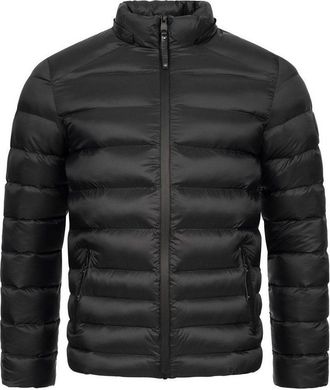 Alessandro Salvarini Steppjacke Alessandro Salvarini Herren Steppjacke AS283 &Uuml;bergangsjacke mit abnehmbarer Kapuze