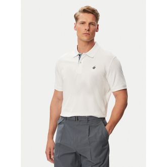 Beverly Hills Polo Club Poloshirt P-SS26M-P450106 Wei&szlig; Regular Fit