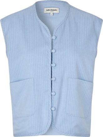 Lollys Laundry SamLL Weste - - Jackets - Damen - Blau - XL