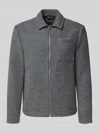 CG - Club of Gents Regular Fit Blouson mit Zweiwege-Rei&szlig;verschluss Modell JON