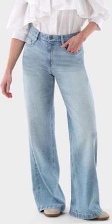 van Laack Jeans mit weitem Bein
