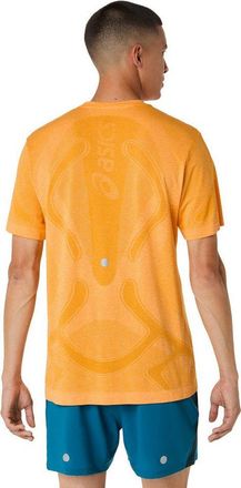 Asics Kurzarmshirt ROAD SEAMLESS SS TOP YAMABUKI