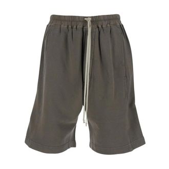 Rick Owens Shorts In Felpa - - Shorts - Herren - Grau - M