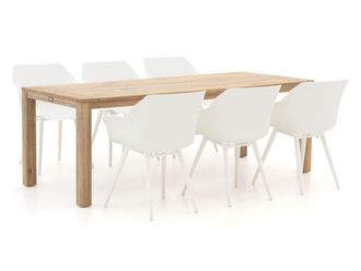 Hartman Hartman Sophie Studio/ROUGH-S 220 cm Gartenm&ouml;bel-Set 7-teilig