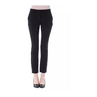 Byblos Klassische Schwarze Skinny Hose - - Trousers - Damen - Schwarzk - XS