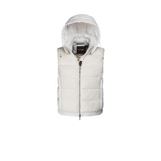 Moorer Femme, Vestes, Blanc, Taille: 40 FR Loara-Dy