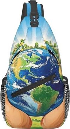 Generic Earth Conservation Sac &agrave; bandouli&egrave;re Sac &agrave; bandouli&egrave;re Sac &agrave; dos de voyage Sac &agrave; dos &agrave; bandouli&egrave;re pour homme Sac &agrave; dos de randonn&eacute;e Sac