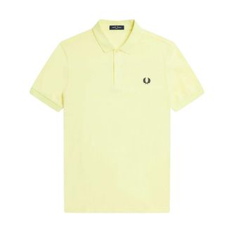 Fred Perry Polo Shirt - - Tops - Herren - Gelb - S