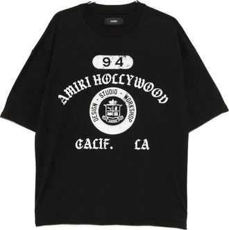 Amiri Logo-print Cotton T-shirt