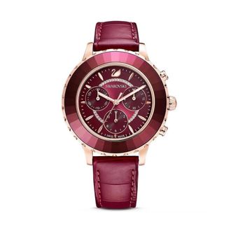 Swarovski Femme, Accessoires, Rose, Taille: ONE Size Montre Octea Lux Chrono
