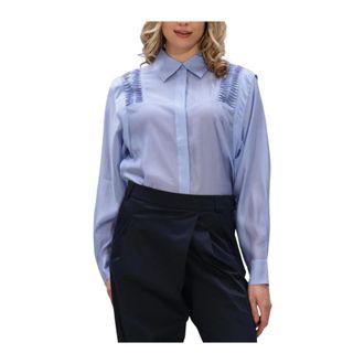 Copenhagen Muse Damen, Blusen & Hemden, Blau, XLGr&ouml;&szlig;e