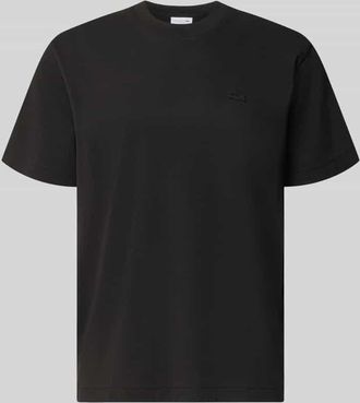 Lacoste Regular Fit T-Shirt aus reiner Baumwolle
