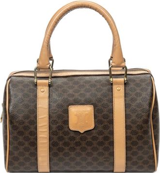 Celine Mini Boston Tote Bag - Braun
