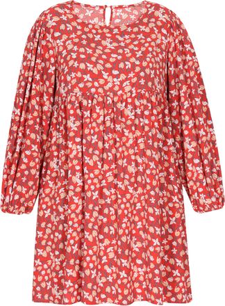 Usha Kleid in gro&szlig;en Gr&ouml;&szlig;en Frauen Rot