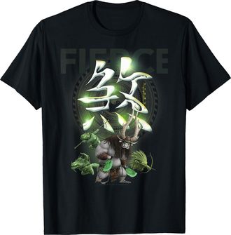 Kung Fu Panda 3 Kai Fierce Action Portrait Logo T-Shirt
