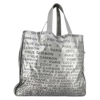 Chanel Pre-owned Nylon Tote Bag - - Pre-owned - Damen - Grau - ONE SIZE
