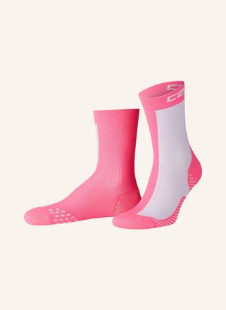 CEP Cep Laufsocken Core Run Edt. Half & Half Mid Cut pink
