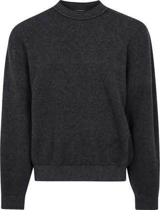 Jacquemus La Maille Pelota Rundhalsausschnitt - - Knitwear - Herren - Grau - M