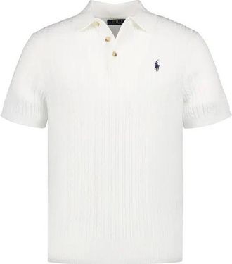 Polo Ralph Lauren Herren Polo-Shirt wei&szlig;