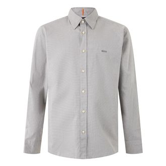 HUGO BOSS Relegant Hemd - - Shirts - Herren - Grau - L