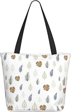 AOOEDM Plant Leaves Ladies Shopping Bag 13x11x7in.Le cadeau parfait pour la Saint-Valentin.Cest de la Saint-Valentin pour maman, fille, &eacute;pouse, etc