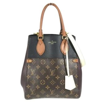 Louis Vuitton Sac &agrave; main vintage en toile Pre-owned - Femme - Pre-owned - Brun - Taille: ONE Size