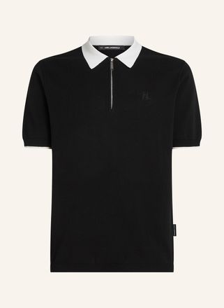Karl Lagerfeld Poloshirt schwarz