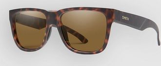 Smith Lowdown 2 Matte Tortoise Sonnenbrille chromapop polarized brown