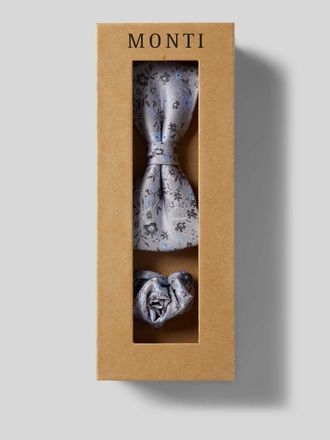 Monti Seidenfliege im Set mit Einstecktuch