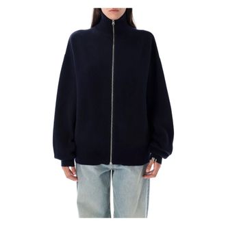 Extreme Cashmere N&deg;319 Xtra Out Cardigan - - Knitwear - Damen - Blau - ONE SIZE