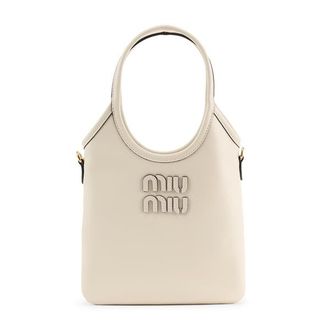 Miu Miu Sac &agrave; main en cuir Ivy