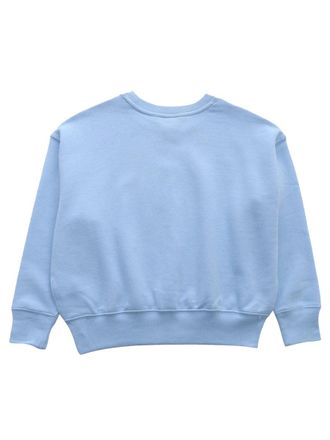 Polo Ralph Lauren Bubble Crewneck Cotton Sweatshirt - Blue