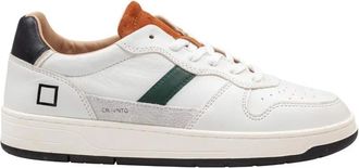 D.A.T.E. Low-Top Sneaker - Court Leather Sneakers In White - Gr. 40 (EU) - in Wei&szlig; - f&uuml;r Damen