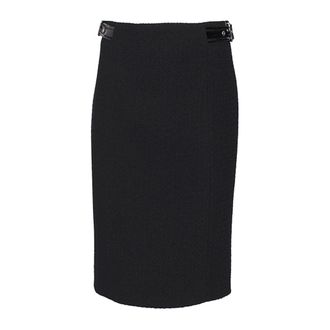 Moschino Langer Schlauchrock - - Skirts - Damen - Schwarzk - S