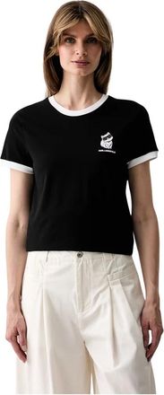 Karl Lagerfeld Damen, Oberteile, Schwarzk, XLGr&ouml;&szlig;e