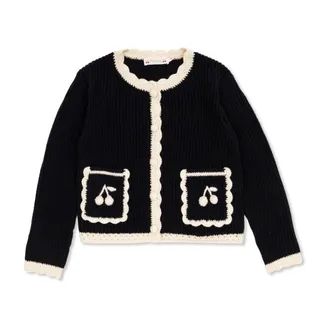BONPOINT unisex, Pulls, Bleu, Taille: 10 Y Marlys Cardigan