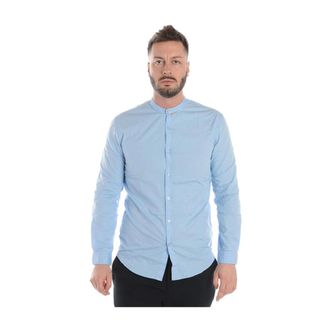 Daniele Alessandrini Homme, Chemises, Bleu, Taille: L Blouses Chemises