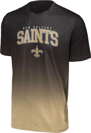 Foco New Orleans Saints NFL Gradient Mesh Jersey Short Sleeve Herren T-Shirt - XXL