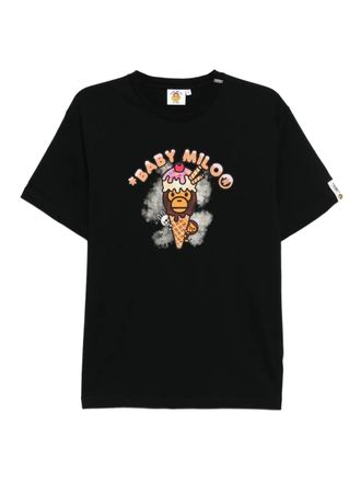 Bapy by A Bathing Ape t-shirt à imprimé graphique - Noir