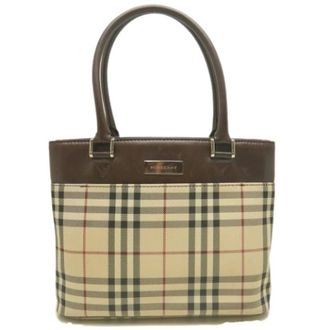 Burberry Sac cabas vintage Pre-owned - Femme - Pre-owned - Beige - Taille: ONE Size