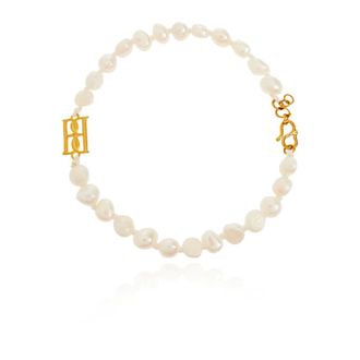 By Malene Birger Femme, Accessoires, Blanc, Taille: ONE Size Herlas Pearl Anklet